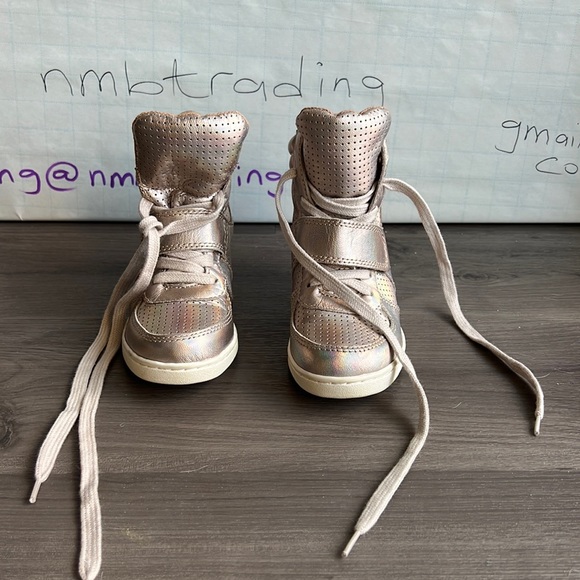 Ash | Shoes | Ash Light Champagne Color Leather Babe Bis Kids Size 32 ...